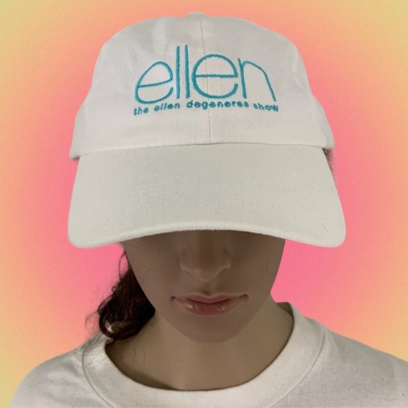 Vintage | Accessories | Y2k Ellen Degeneres Talk Show Embroidered Logo ...